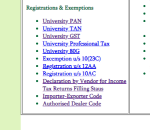 Finance & Accounts | UoH Admin